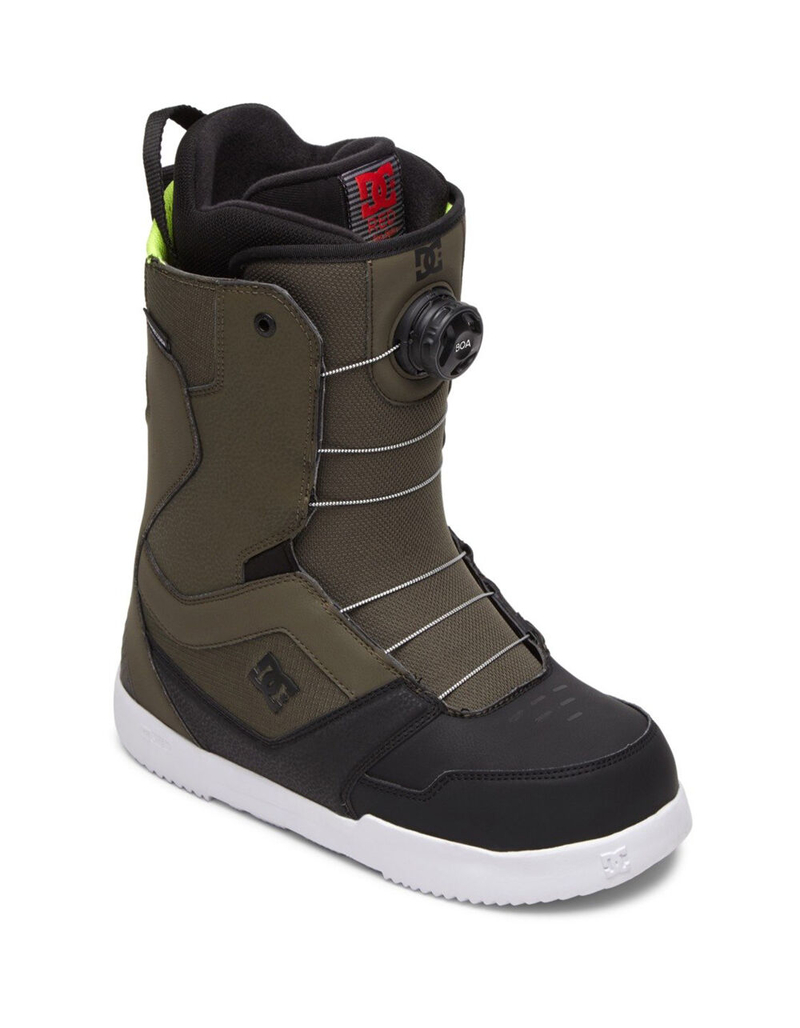 DC SHOES Scout BOA Mens Snowboard Boots - GREEN - 9 | Tillys