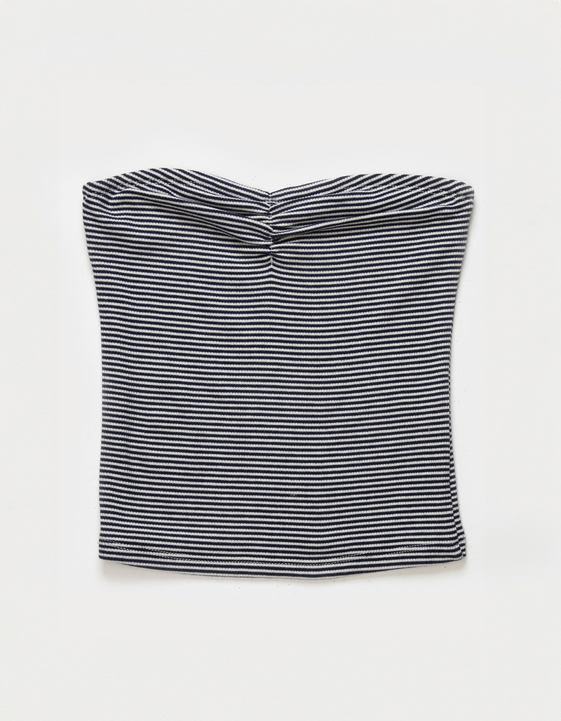FULL TILT Essentials Stripe Girls Tube Top - Cream Combo - XL | Tillys