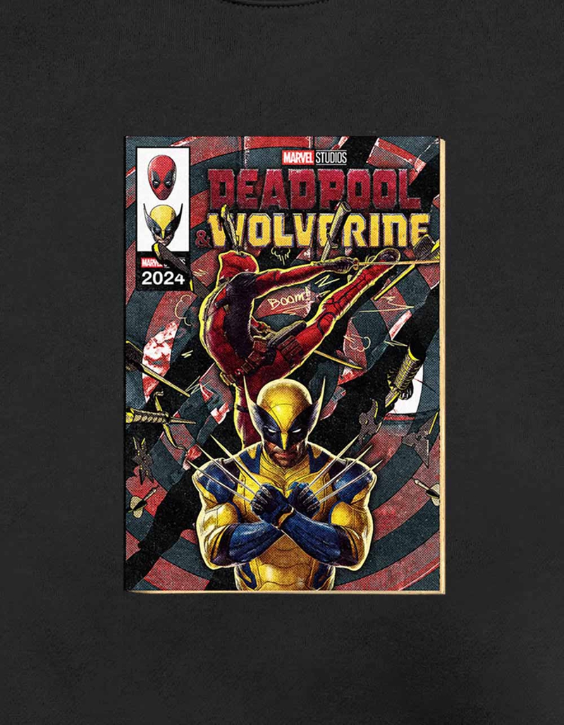 DEADPOOL & WOLVERINE Comic Cover Explosion Unisex Crewneck Sweatshirt ...