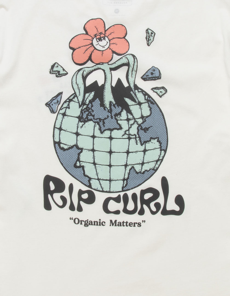 RIP CURL Saltwater Culture Organic Matters Mens Tee - WHITE | Tillys