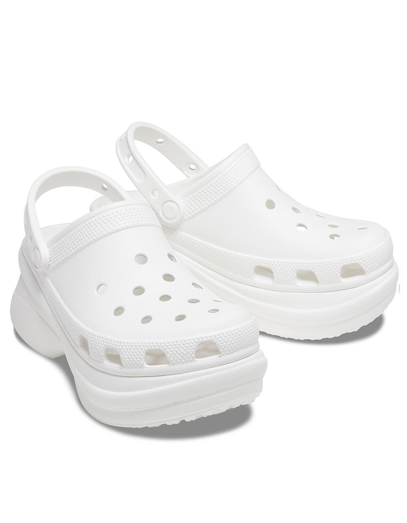 CROCS Classic Bae Womens White Clogs - WHITE - 10 | Tillys