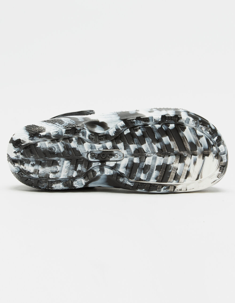CROCS Classic Lined Marble Clogs - WHT/BLK | Tillys