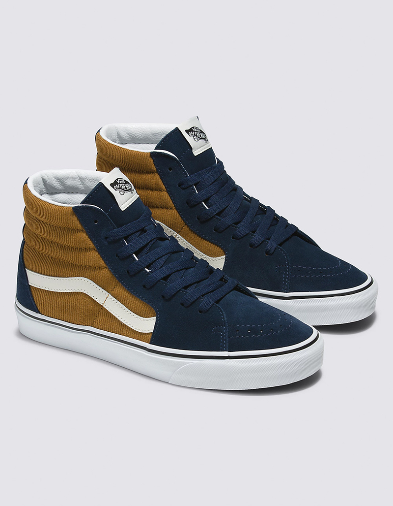 VANS Sk8-Hi Corduroy Mens Shoes - NAVY | Tillys