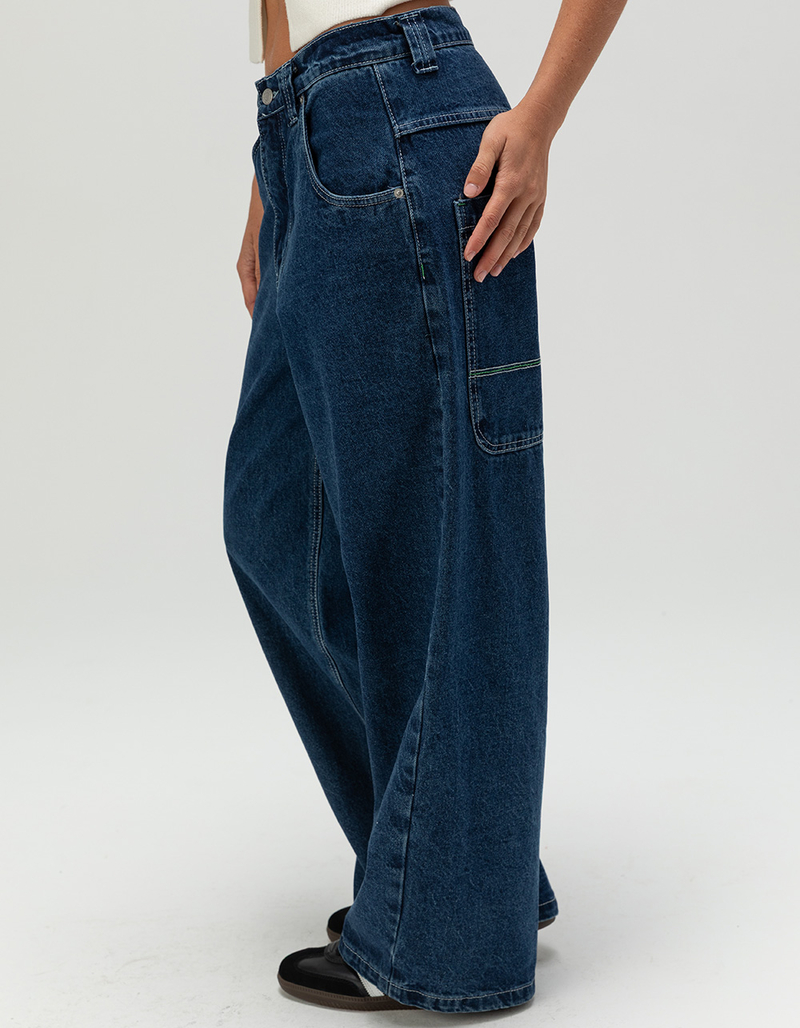 RSQ Womens Low Rise Extreme Baggy Jeans - MEDIUM WASH - 31 | Tillys