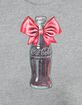 COCA-COLA Bow Classic Bottle Unisex Crewneck Sweatshirt - HEATHER GRAY ...