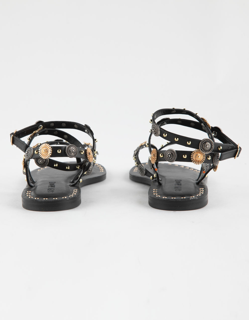 STEVE MADDEN Recent Womens Gladiator Sandals - BLACK | Tillys