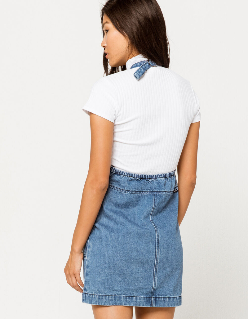 RVCA Bolt Out Denim Skirtall - MEDIUM BLAST - XS | Tillys