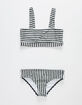 BILLABONG Rad Wave Girls Bikini Set - BLACK/WHITE - 7 | Tillys