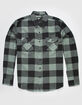 RSQ Rosecrans Mens Flannel Shirt - OLIVE | Tillys