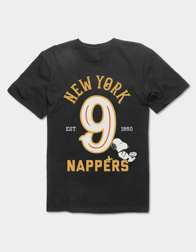 PEANUTS New York Nappers Unisex Tee - BLACK | Tillys