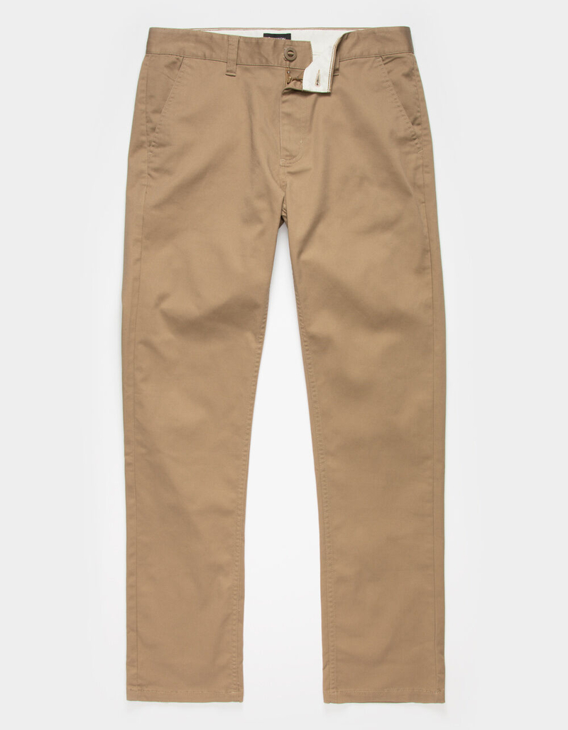 BRIXTON Capital Mens Khaki Chino Pants - KHAKI | Tillys