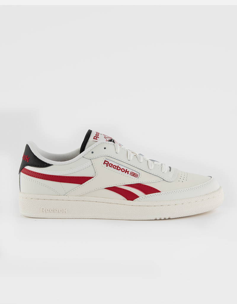 REEBOK Club C Revenge Mens Shoes - WHT/RED - 5 | Tillys