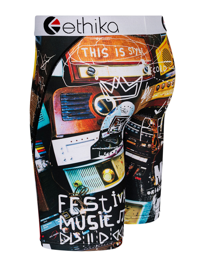 ETHIKA Drop Beats Not Bombs Staple Boys Boxer Briefs - MULTI - S | Tillys