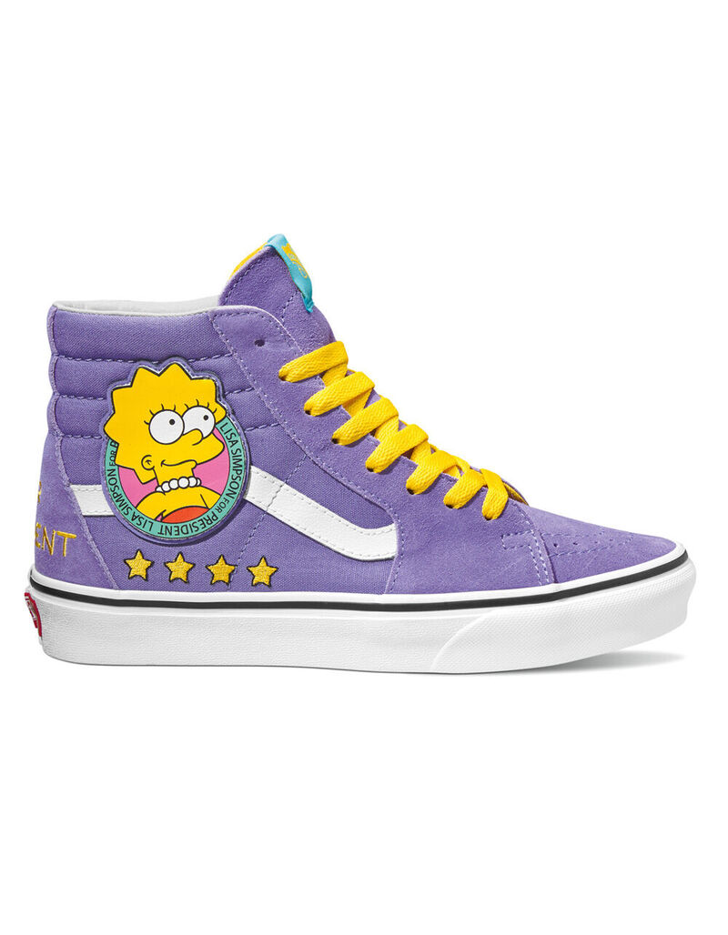 VANS x The Simpsons Sk8-Hi Womens Shoes - MULTI - 370676957