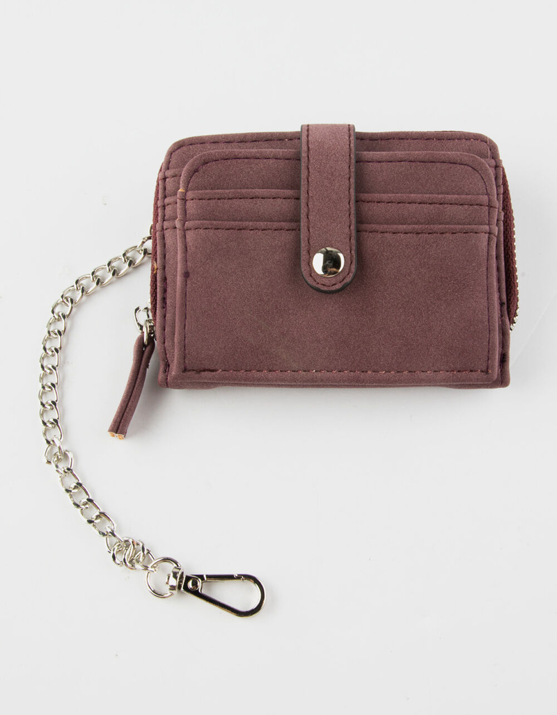 VIOLET RAY Zip Around Burgundy Wallet - BURGUNDY - ONESZ | Tillys