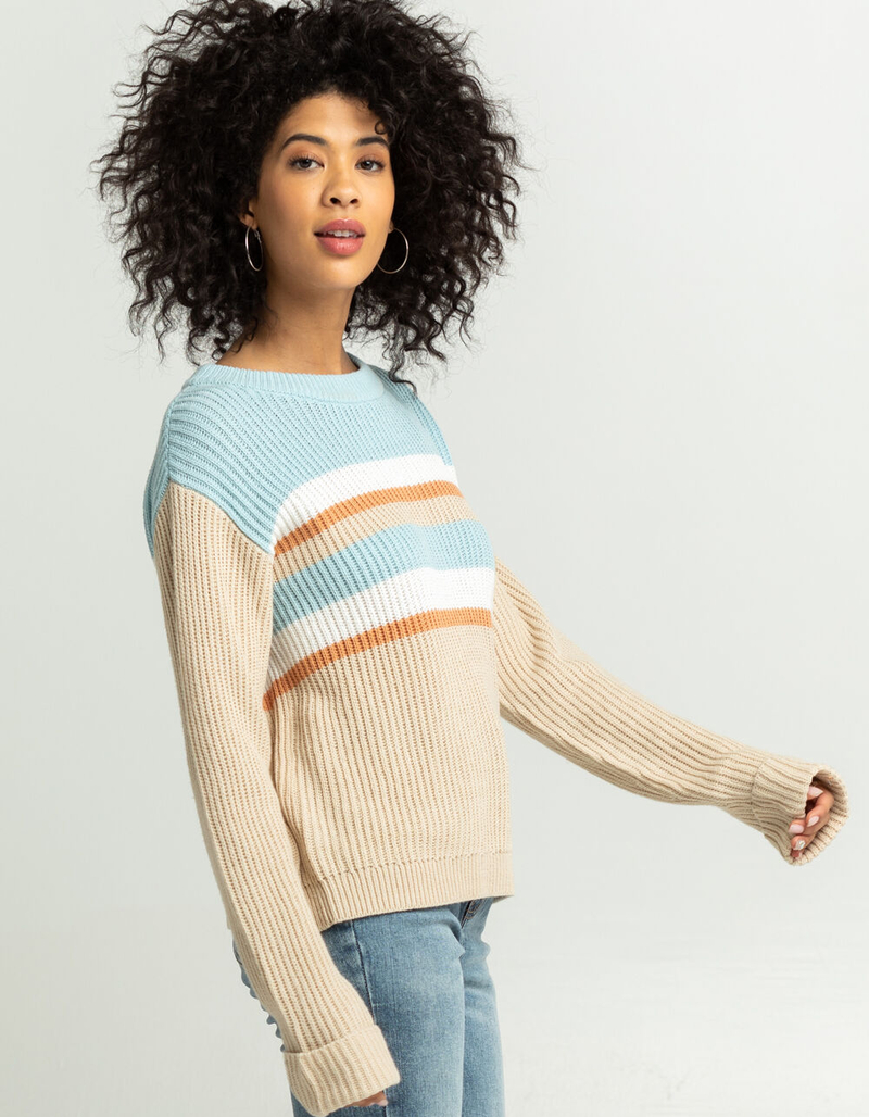 ROXY Wonderland Memories Womens Sweater - Cream Combo - L | Tillys