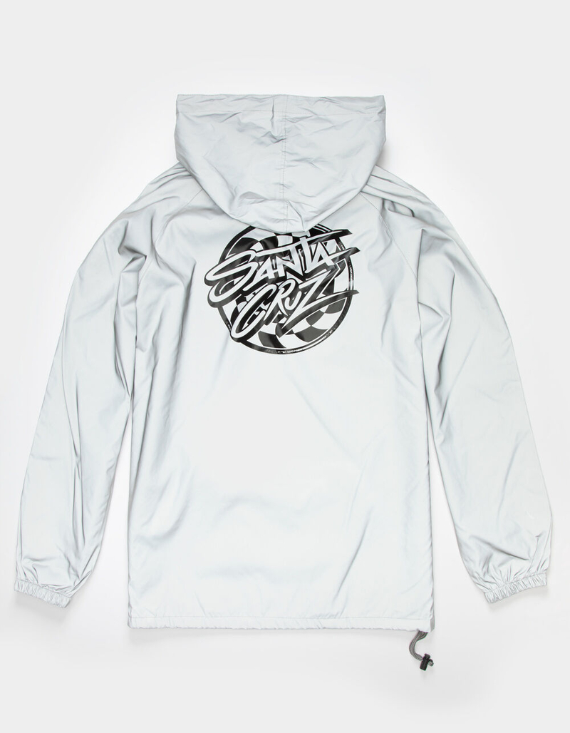SANTA CRUZ Burndown Mens Anorak Jacket - SILVE | Tillys