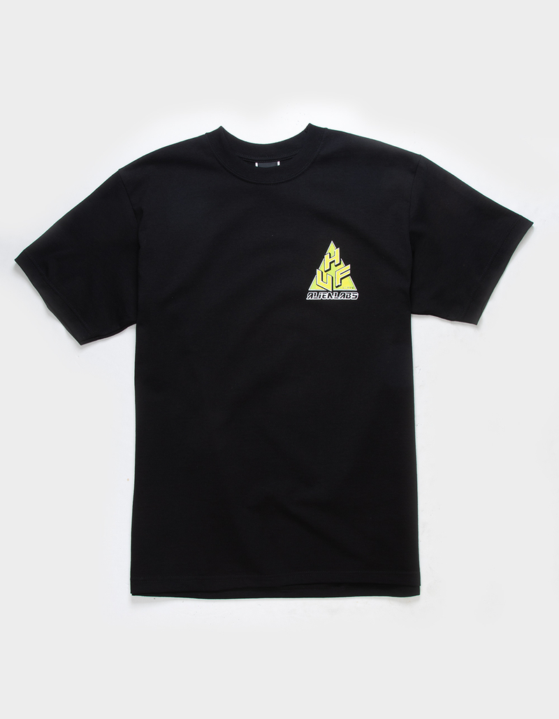 HUF x 420 Alienlabs Triple Triangle Mens Tee - BLACK - M | Tillys