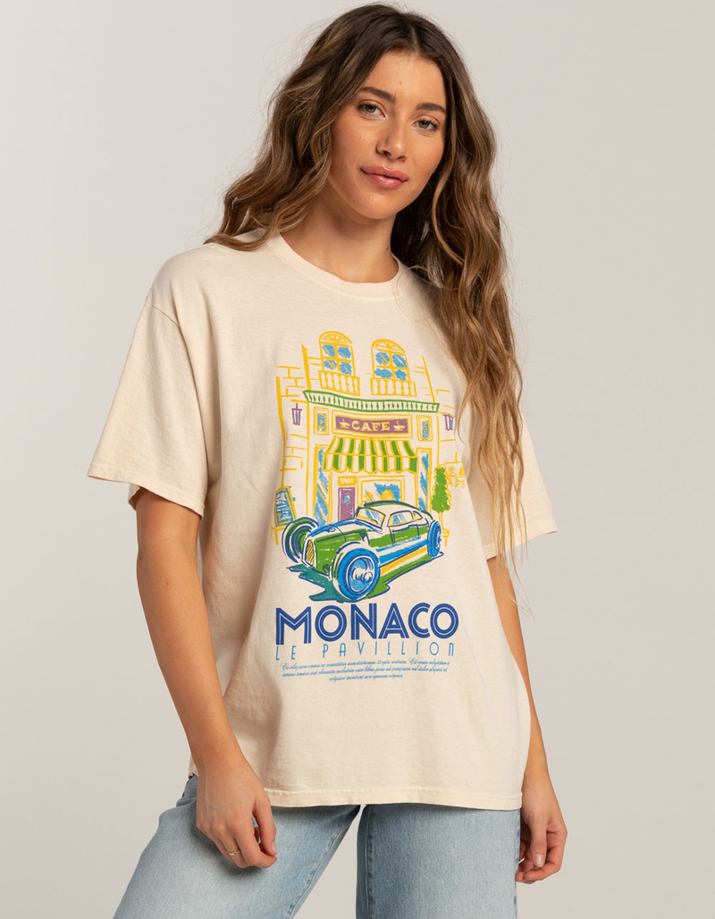 FULL TILT Monaco Womens Boyfriend Tee - NATURAL | Tillys
