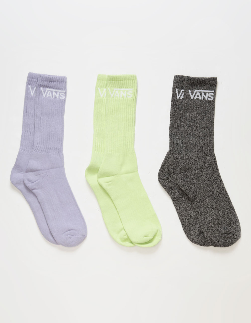 VANS 3 Pack Classic Mens Crew Socks - MULTI - ONE SIZE | Tillys