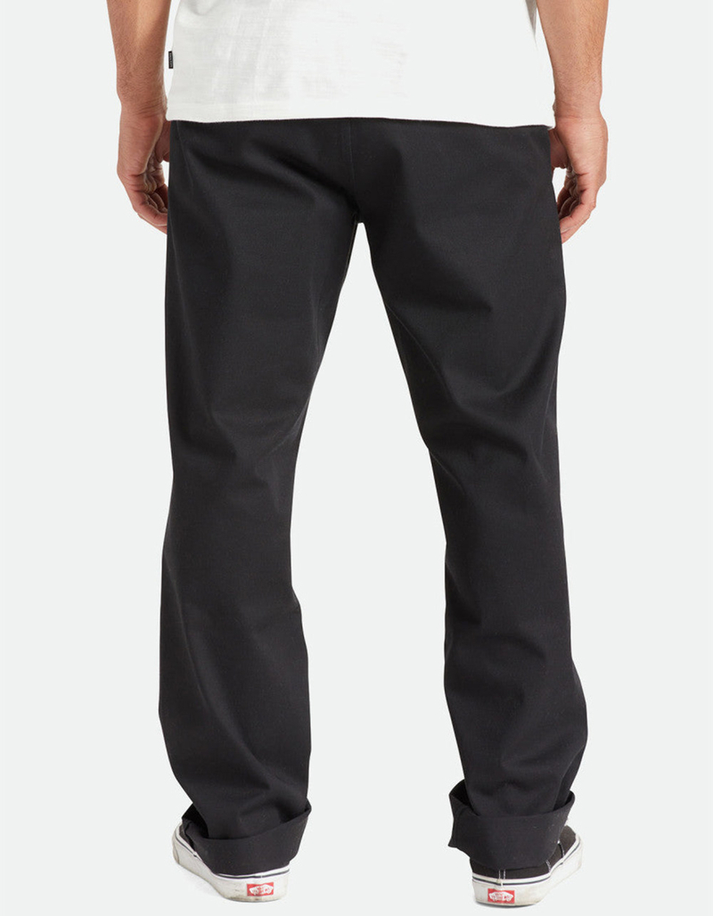 BRIXTON Choice Chino Mens Relaxed Pants - BLACK | Tillys