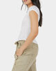 FREE PEOPLE Be My Baby Womens Baby Tee - WHITE | Tillys