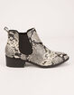 CITY CLASSIFIED Chelsea Python Womens Booties - PYTHON | Tillys