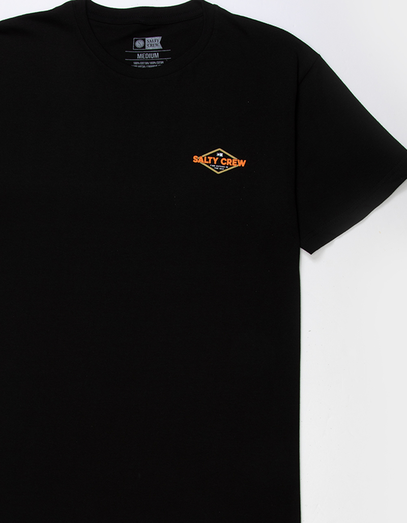 SALTY CREW More Slack Mens Tee - BLACK - S | Tillys