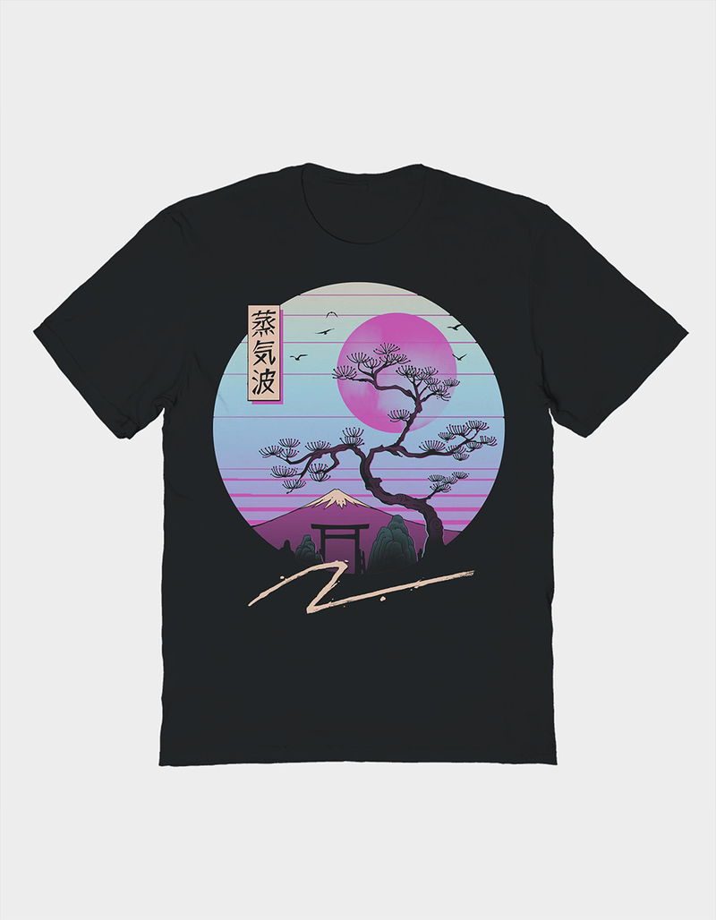 JAPAN Zen Chillwave Unisex Tee - BLACK | Tillys