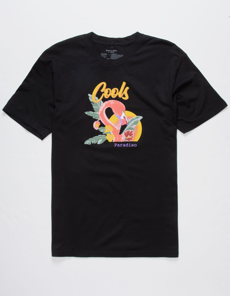 BARNEY COOLS Flamingo Finale Mens Tee - BLACK | Tillys