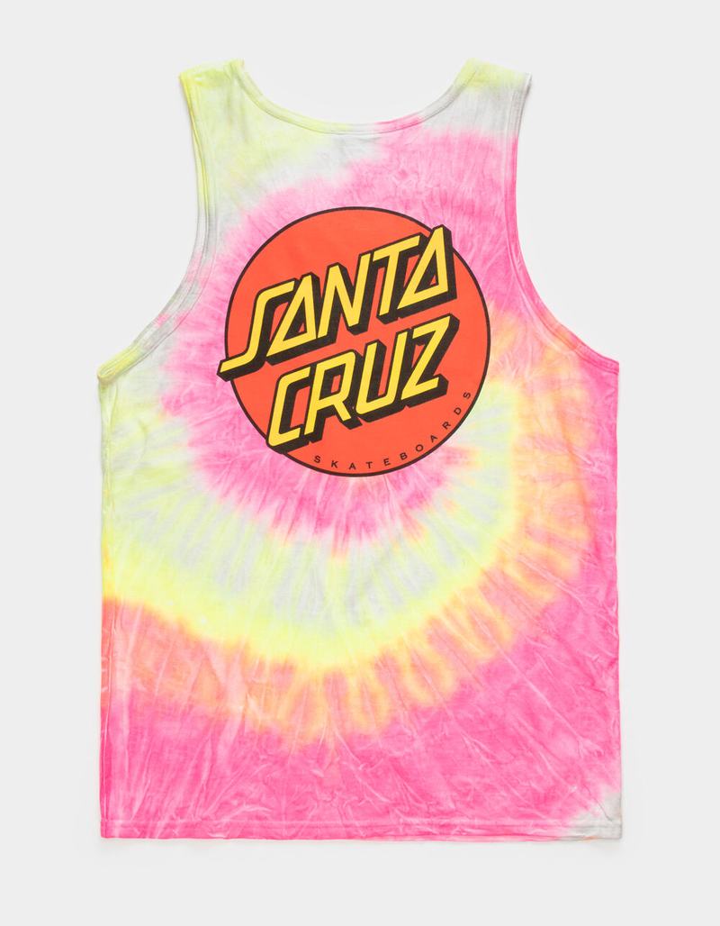 SANTA CRUZ Classic Dot Mens Tank - RAINBOW - XL | Tillys