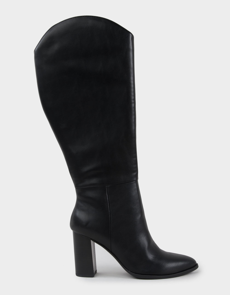 SODA Fallal Womens Knee High Boots - BLACK | Tillys