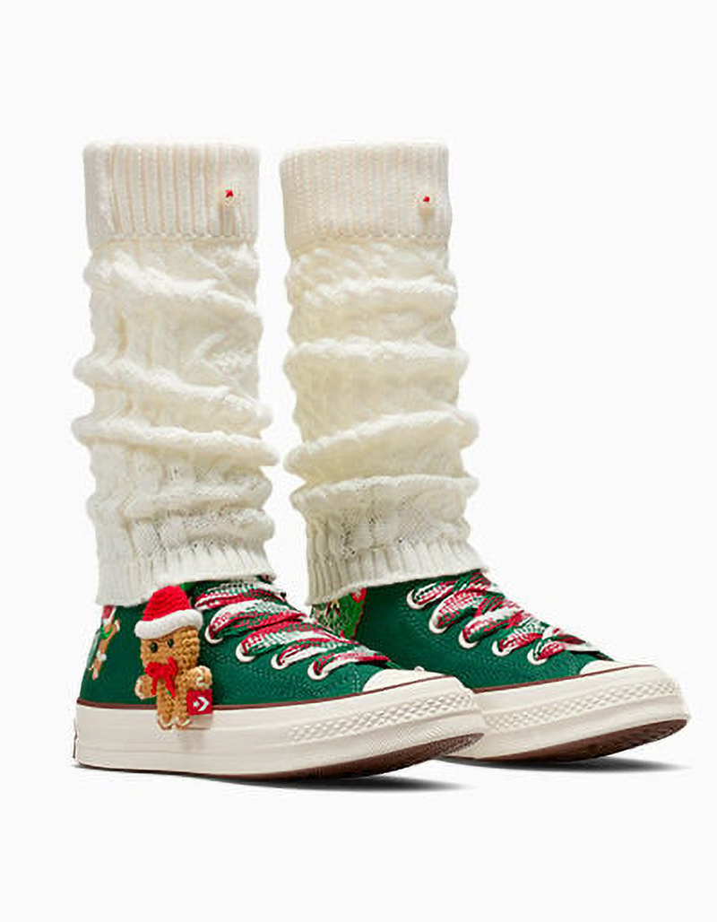 CONVERSE Chuck 70 Christmas High Top Womens Shoes - GREEN | Tillys
