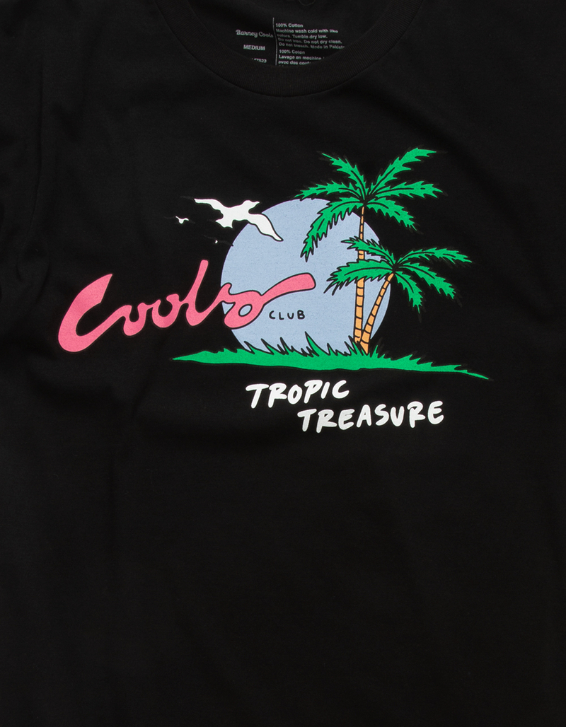 BARNEY COOLS Tropical Treasure Mens Tee - BLACK | Tillys
