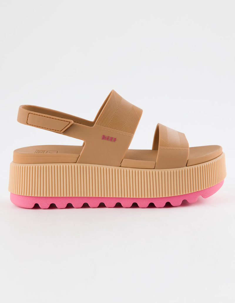 REEF Water Vista Higher Womens Platform Sandals - NATURAL - 5 | Tillys
