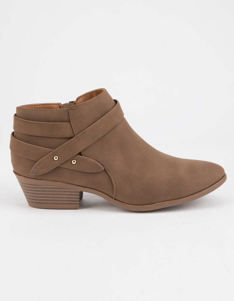 Soda Brown Booties