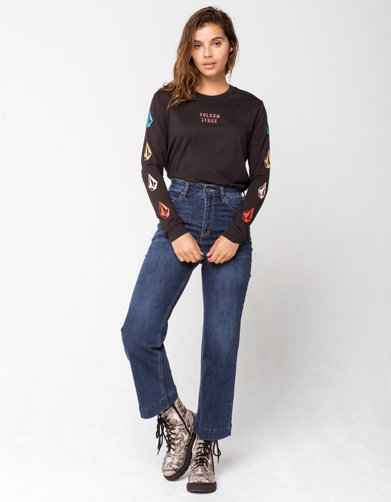 VOLCOM Volcom Stones Womens Crop Tee - BLACK | Tillys