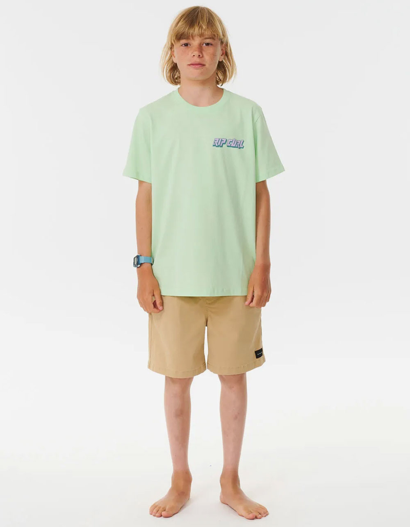 RIP CURL Death In Paradise Boys Tee - LIME | Tillys