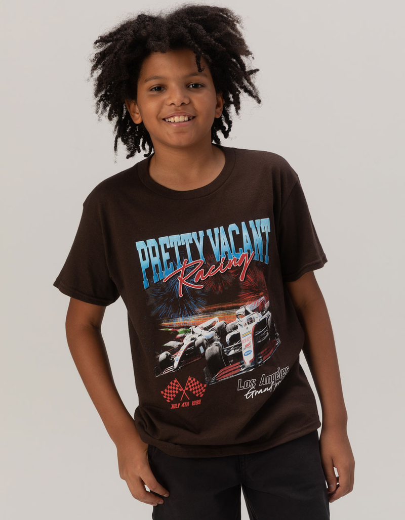 PRETTY VACANT America Boys Tee - BROWN - M | Tillys