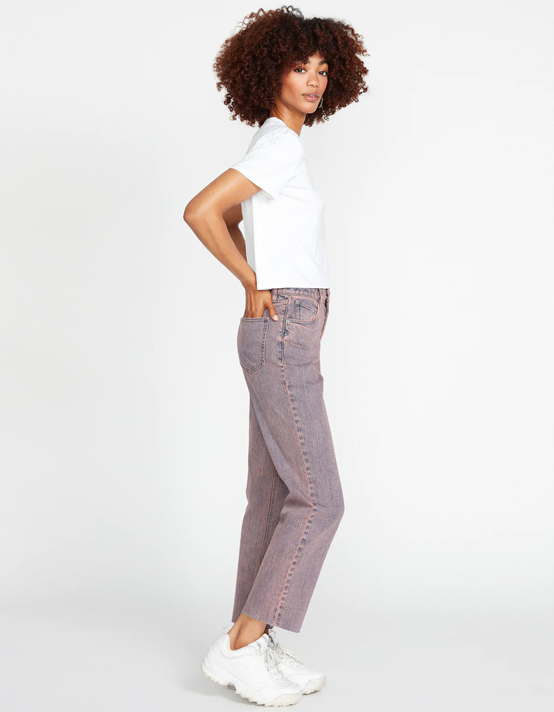 VOLCOM Stoned Straight Womens Jeans - LAVENDAR | Tillys