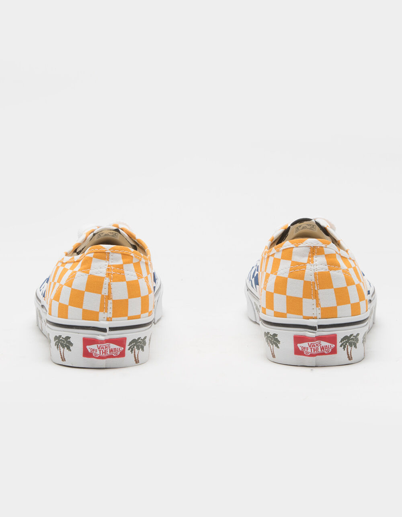 VANS Palm Tree Checkerboard Authentic Shoes - MULTI | Tillys