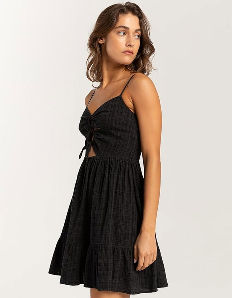 ROXY Jasmine Breeze Womens Mini Dress - BLACK - S | Tillys