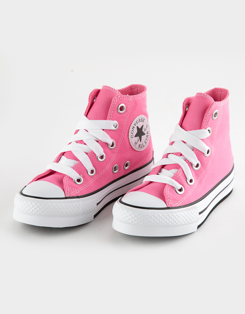 CONVERSE Chuck Taylor All Star EVA Lift Girls Platform Shoes - PINK ...
