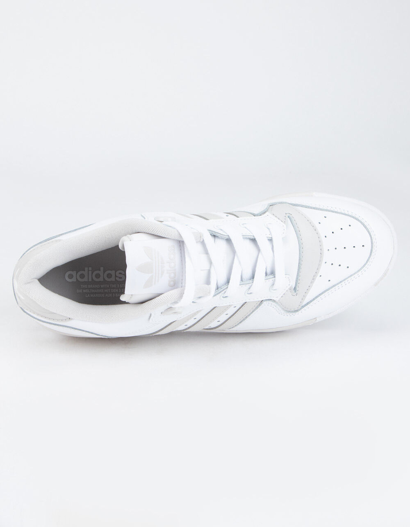 ADIDAS Rivalry Low White & Gray Shoes - WHITE/GRAY - M4.5 / W6 | Tillys