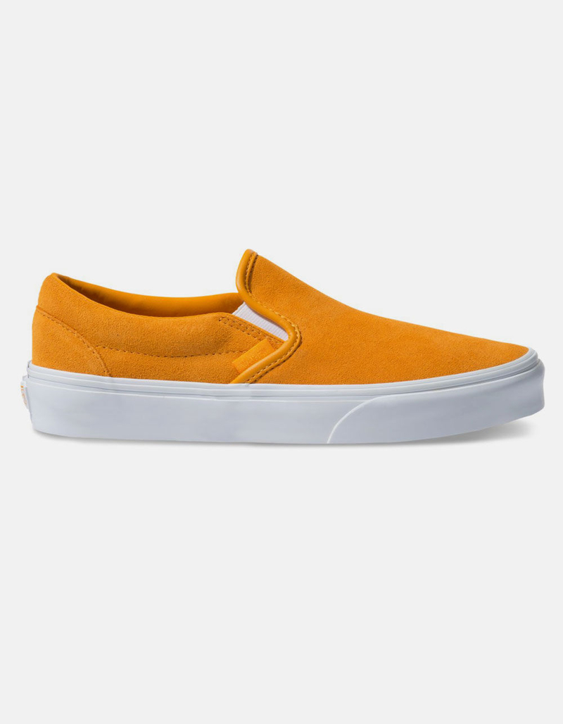 VANS Soft Suede Slip-On Zinnia & True White Womens Shoes - ZINNIA/TRUE ...