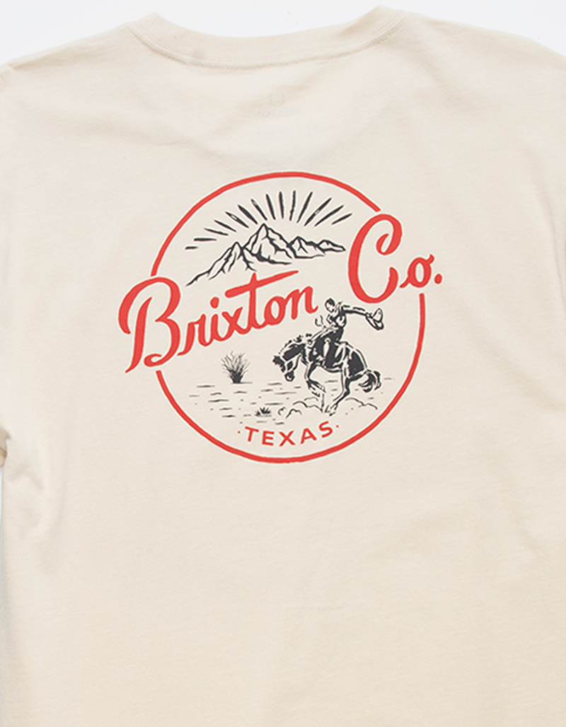 BRIXTON Token Texas Mens Tee - CREAM | Tillys