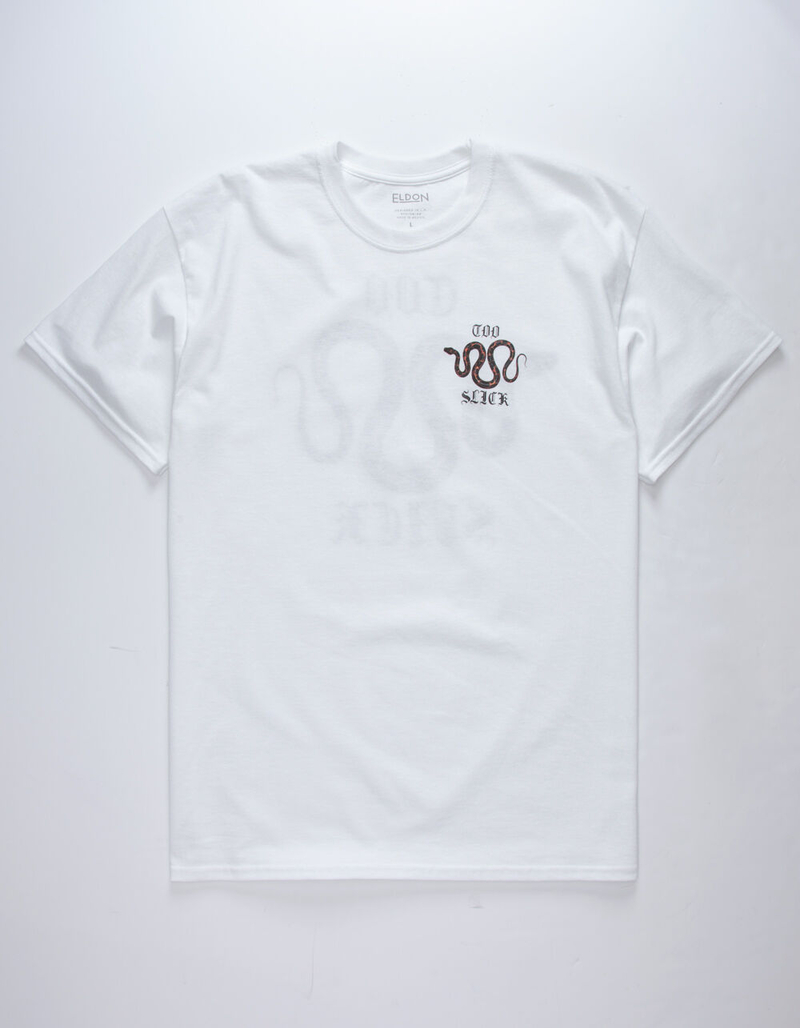 ELDON Too Slick Mens T-Shirt - WHITE - XL | Tillys