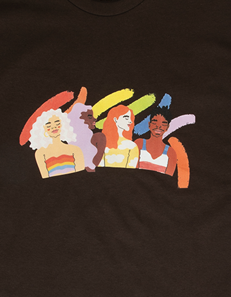 RSQ x Shanée Benjamin Pride Mens Tee - BROWN | Tillys