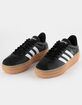 ADIDAS VL Court Bold Womens Platform Shoes - BLK/WHT | Tillys