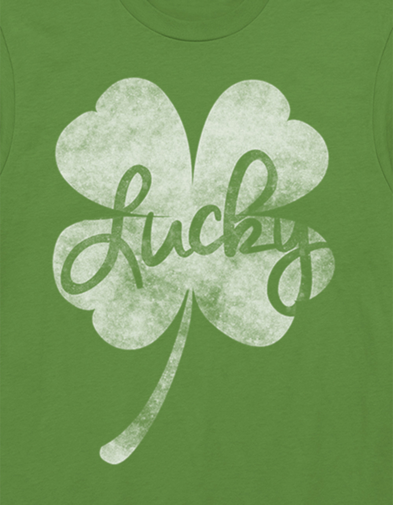 LUCKY Shamrock Unisex Kids Tee - KELLY - L | Tillys